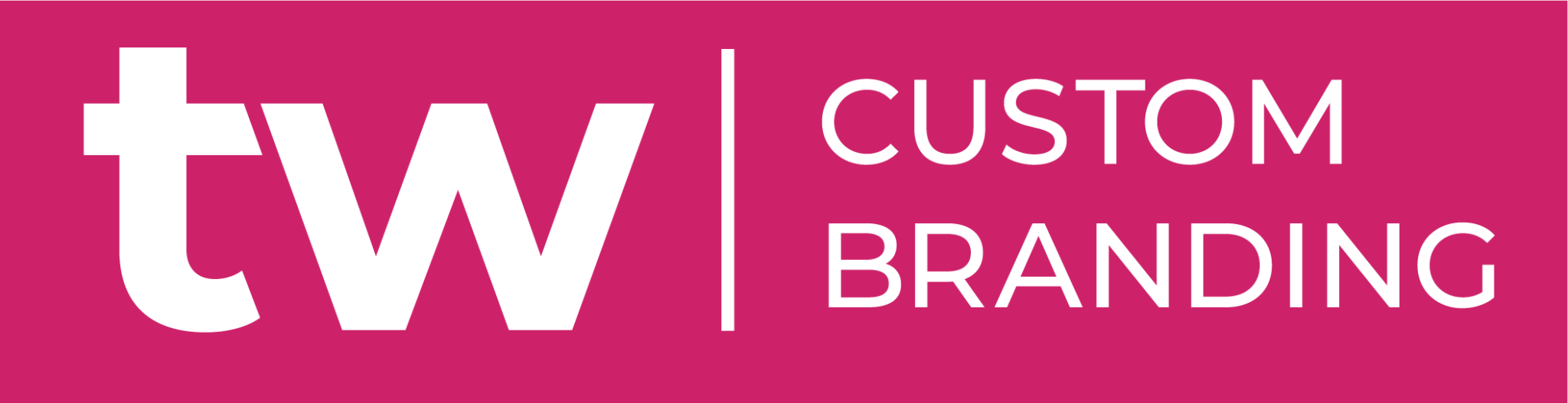 TW Custom Branding - Get Recognized